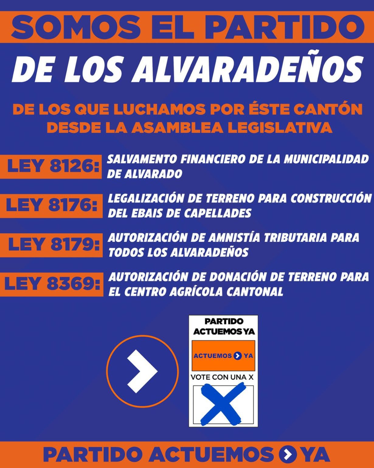 Logros – Partido Actuemos Ya
